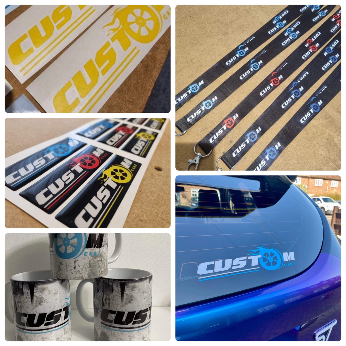 Custom Carz Merchandise – SK Graphix