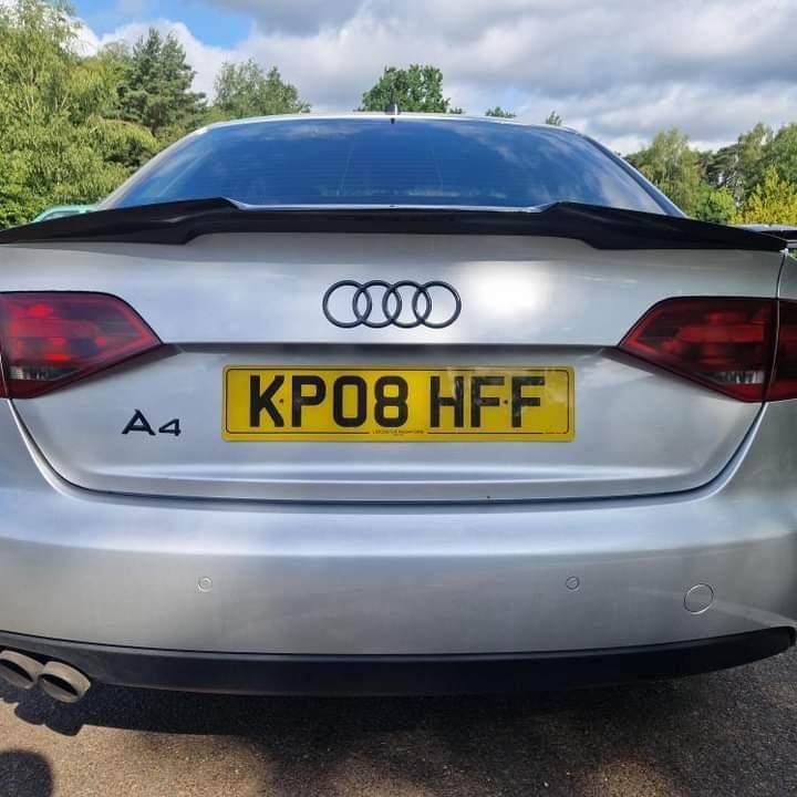 3D Audi A4 Gel Lettering – SK Graphix