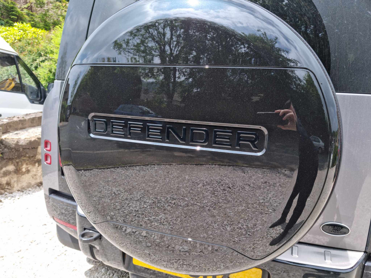 Defender aftermarket wheel cover lettering – SK Graphix