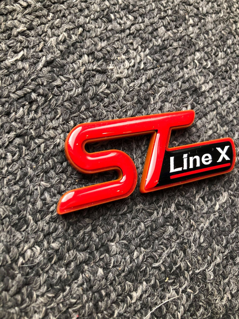 ST Line X Badge with Gel – SK Graphix