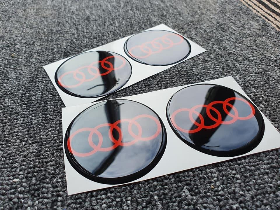 Audi Wheel Centre Badges – SK Graphix