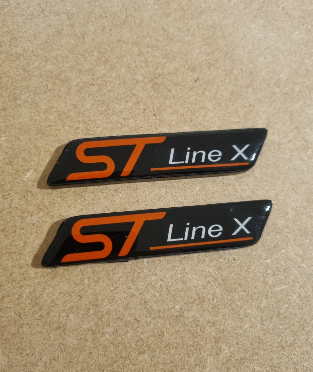 ST Line X Wing Badge with Gel – SK Graphix