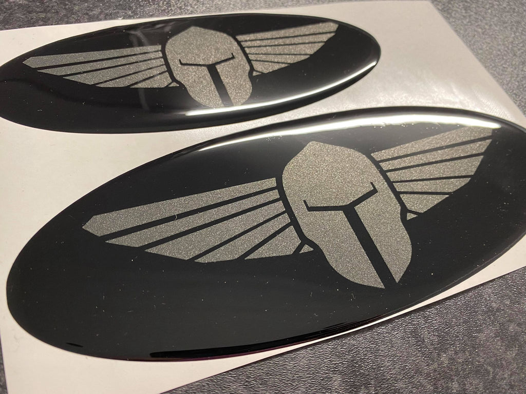 Custom Design Ford Transit & Ford Ranger Gel Badges (Front & Back only ...