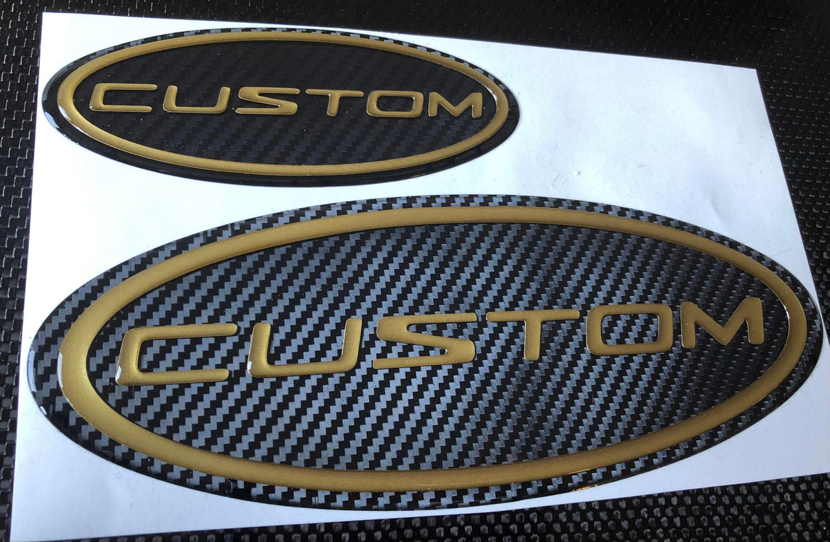 FORD BOLD 3D Gel Badges (Front & Rear only) – SK Graphix