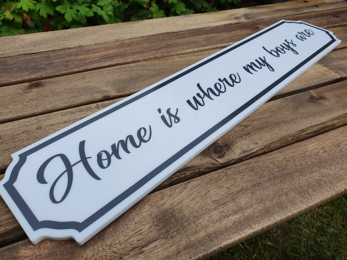 Railway/Street sign style – SK Graphix