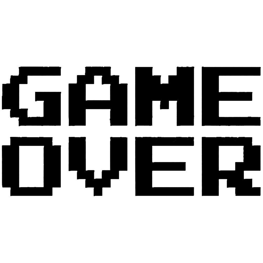 Retro Game Over Decal – SK Graphix