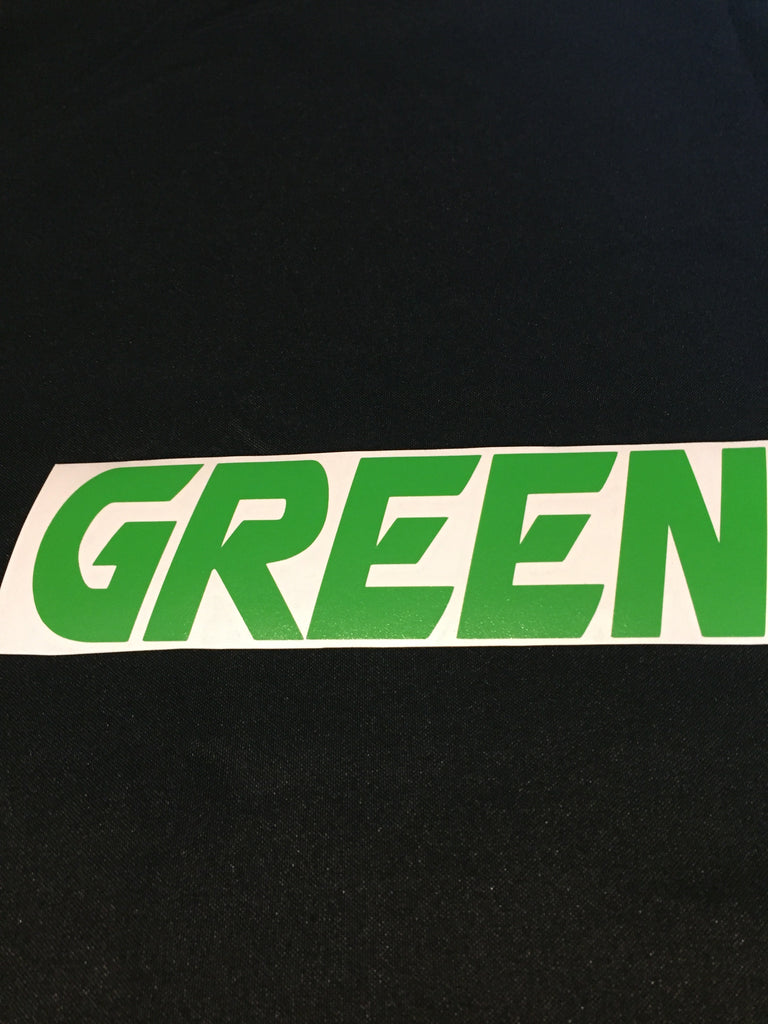 Green machine sticker – SK Graphix