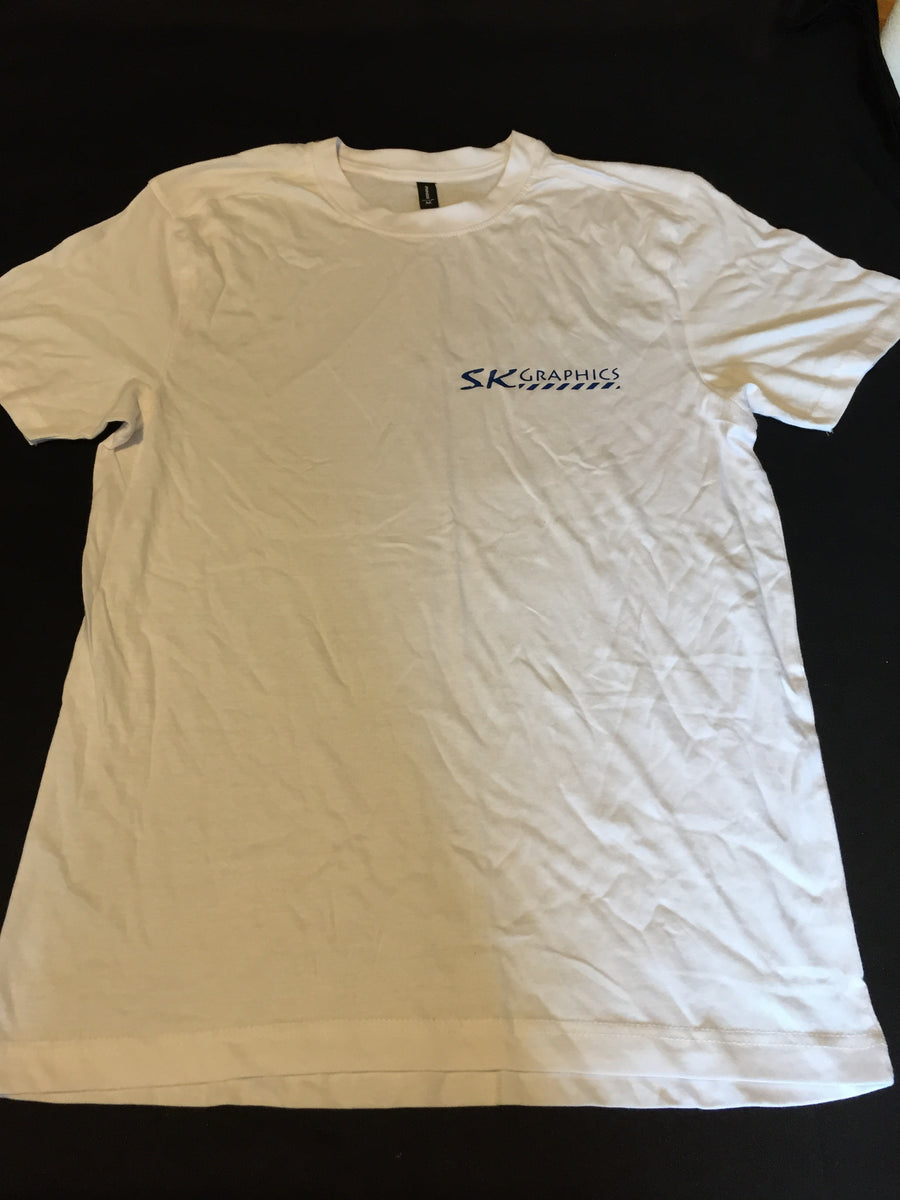SK Graphics white t shirt – SK Graphix