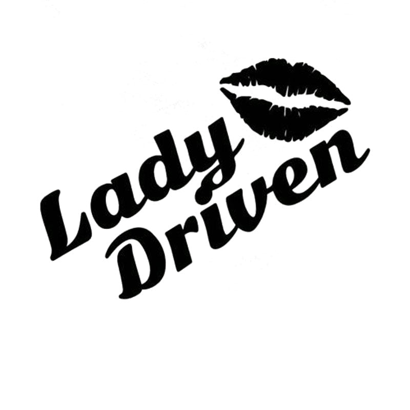 Lady Driven Decal – SK Graphix