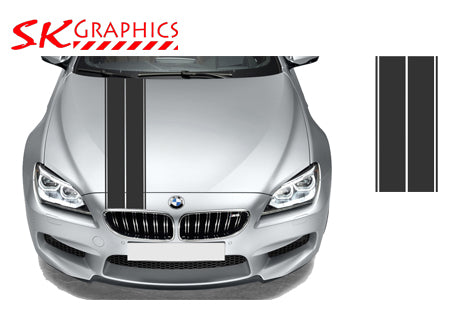 Universal Bonnet Strip kit Quad Stripes – SK Graphix